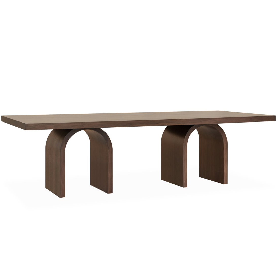 Arches Dining Table Walnut - 2.7m | Future Classics Furniture