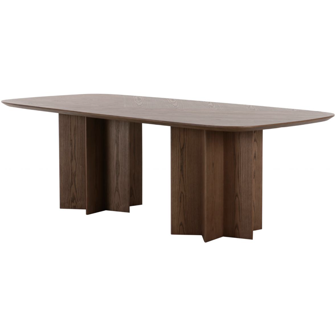 Rectangle Dining Table 200cm (Walnut) - Stella