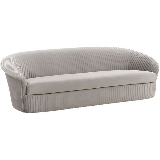 3 Seater Sofa/Lounge/Couch (Grey Velvet) - Rhodes – Future Classics ...
